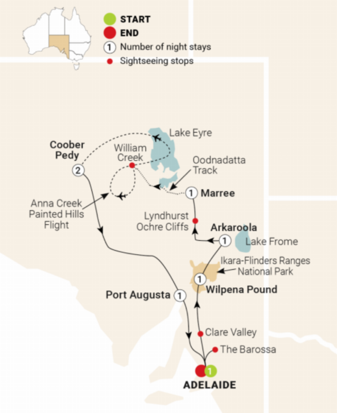 Southern Australia Outback Guided Tour | Downunder Travel
